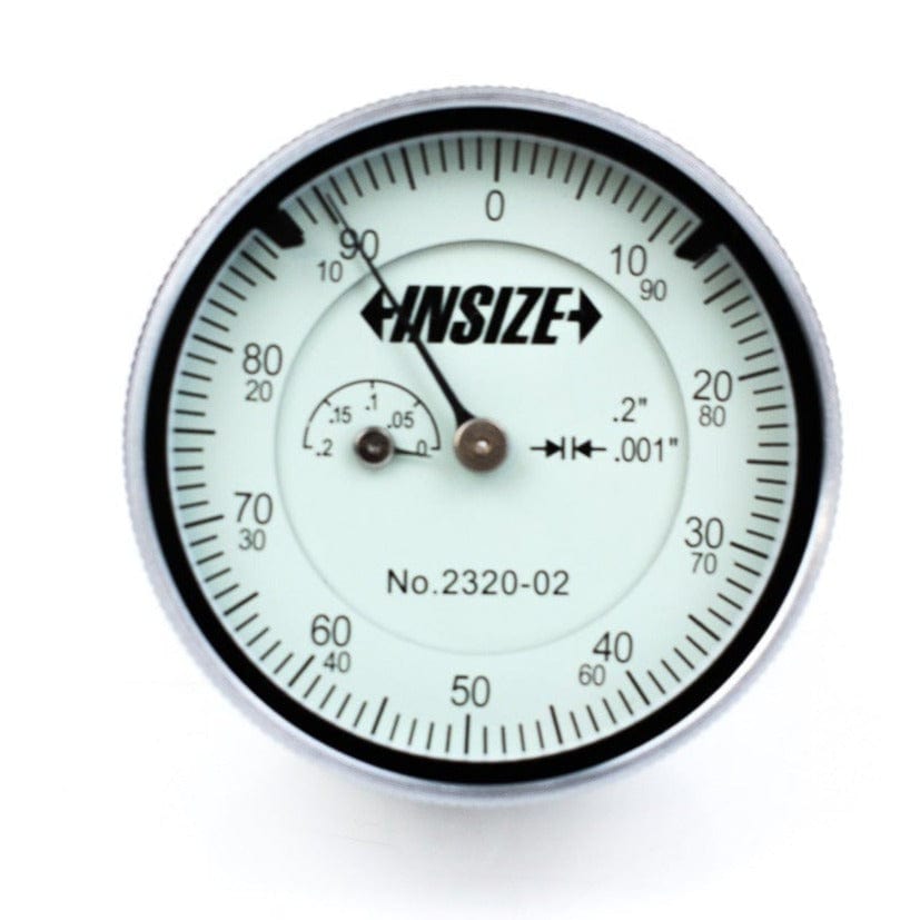 Insize Back Plunger Type Dial Indicator Range Series 2320-02 – Twin ...